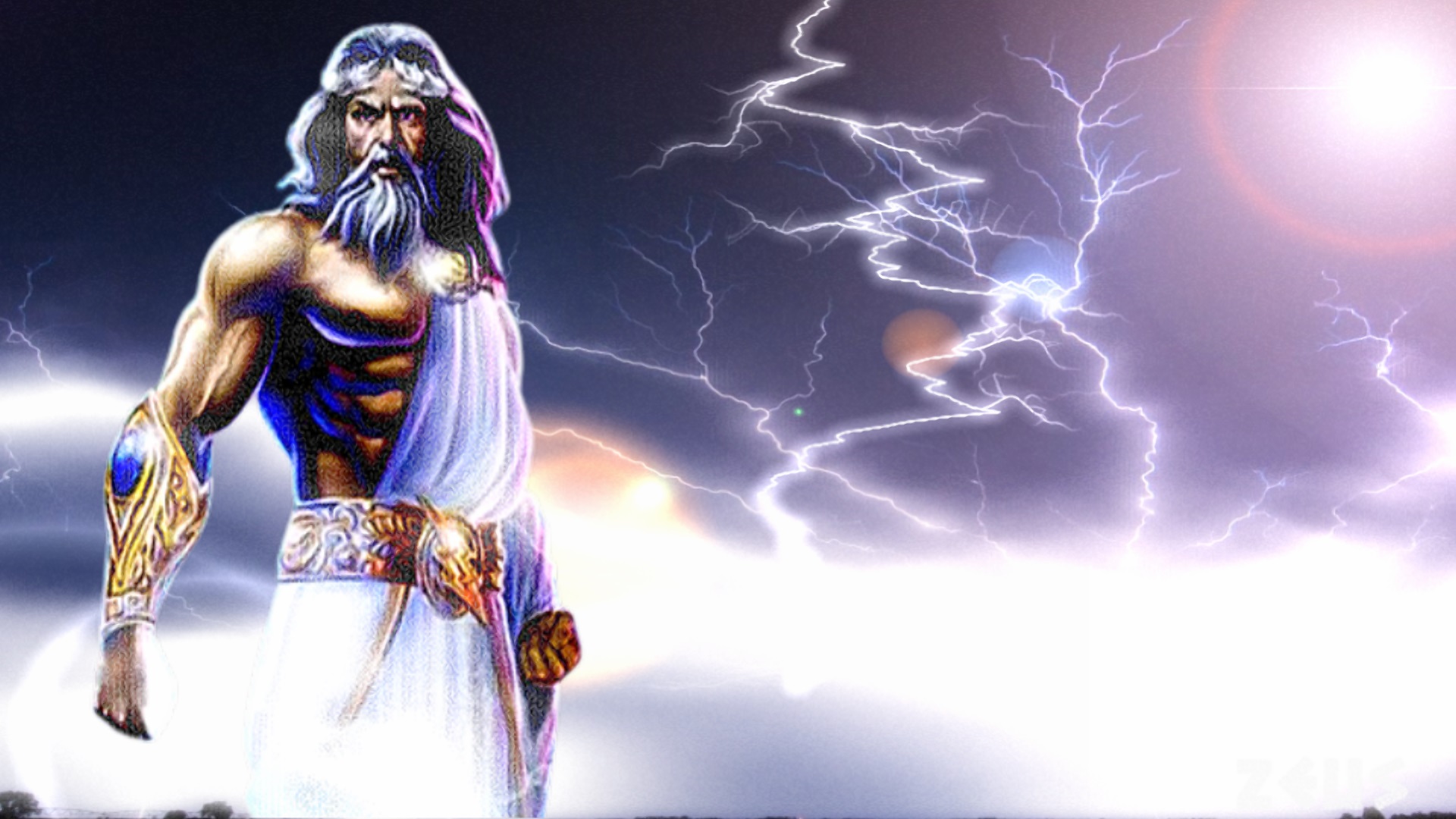 WALLPAPERS DIOS ZEUS 01 – "Bienvenido a mi Universo Virtual"